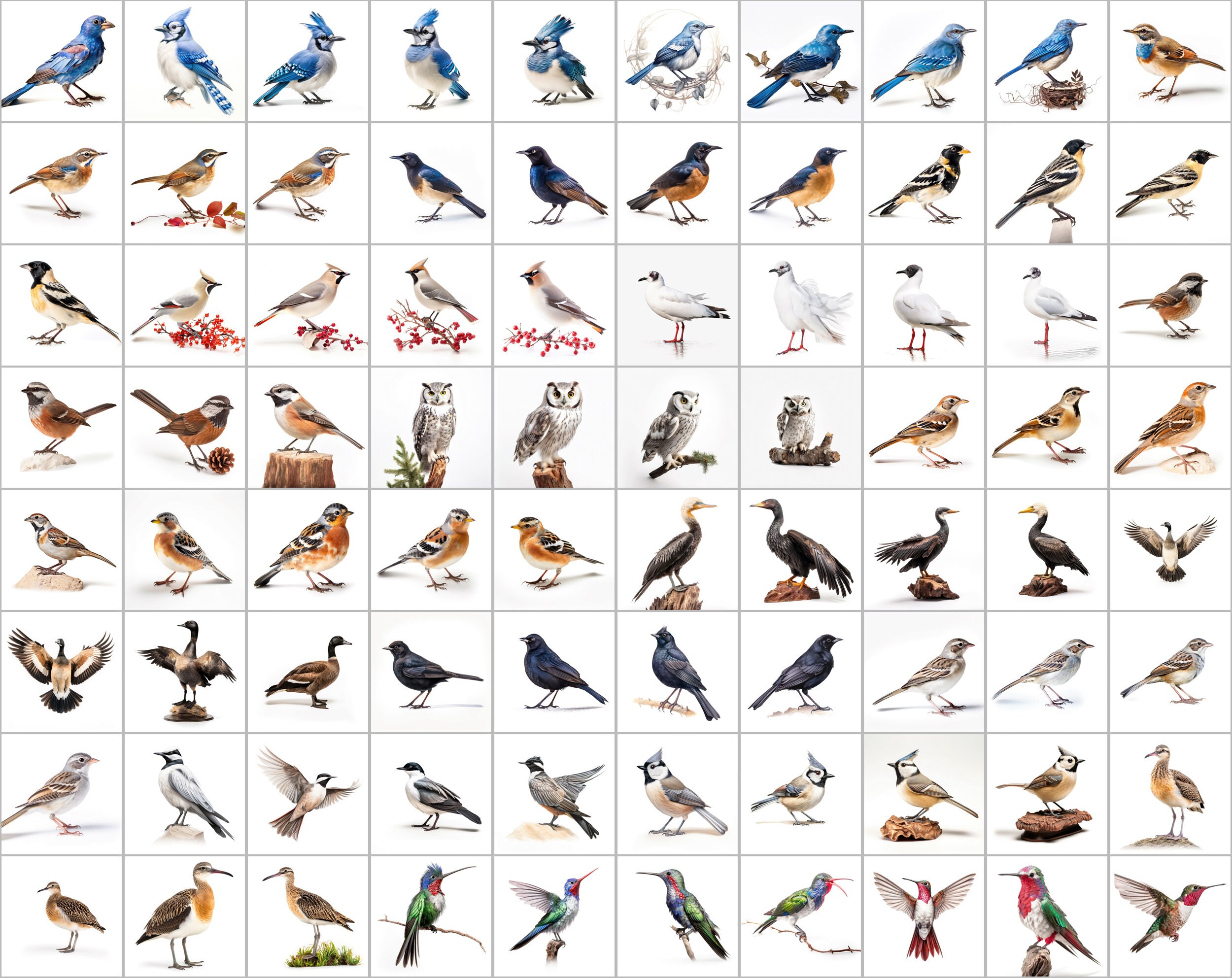 Ultimate Bird Breed PNG Image Bundle - 3300+ Premium Quality Images ...