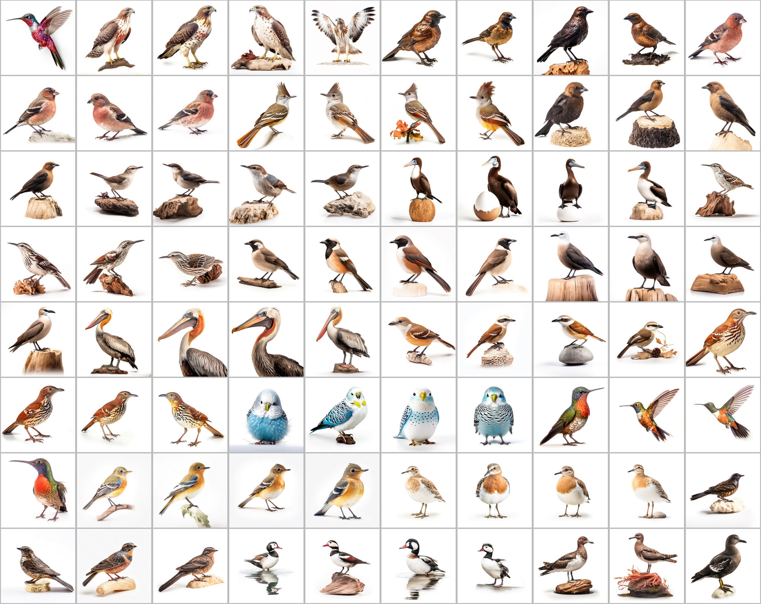Ultimate Bird Breed PNG Image Bundle 3300 Premium Quality Images High ...