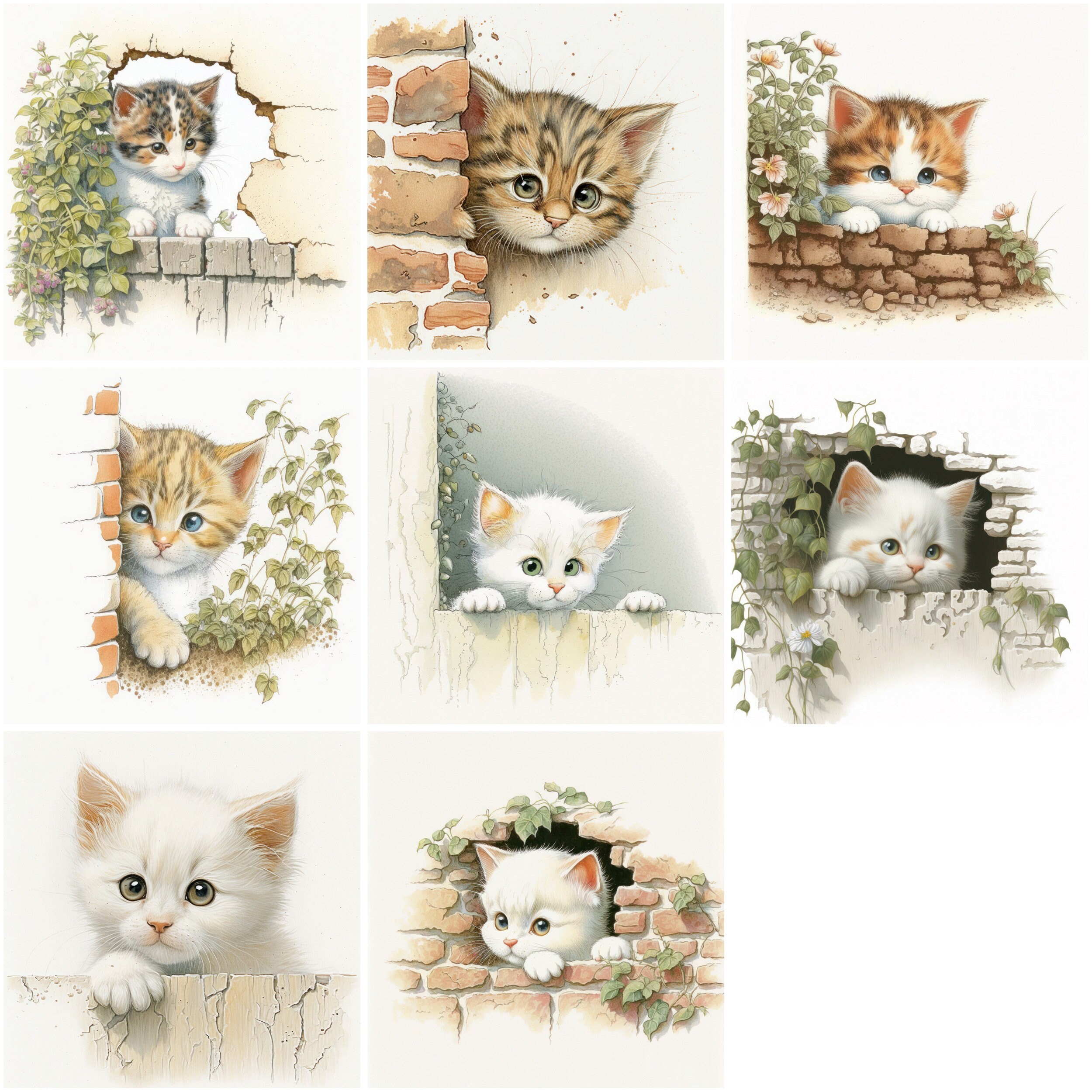 Peekaboo Cats: Adorable Collection of 50 Playful Feline Images, Perfect ...