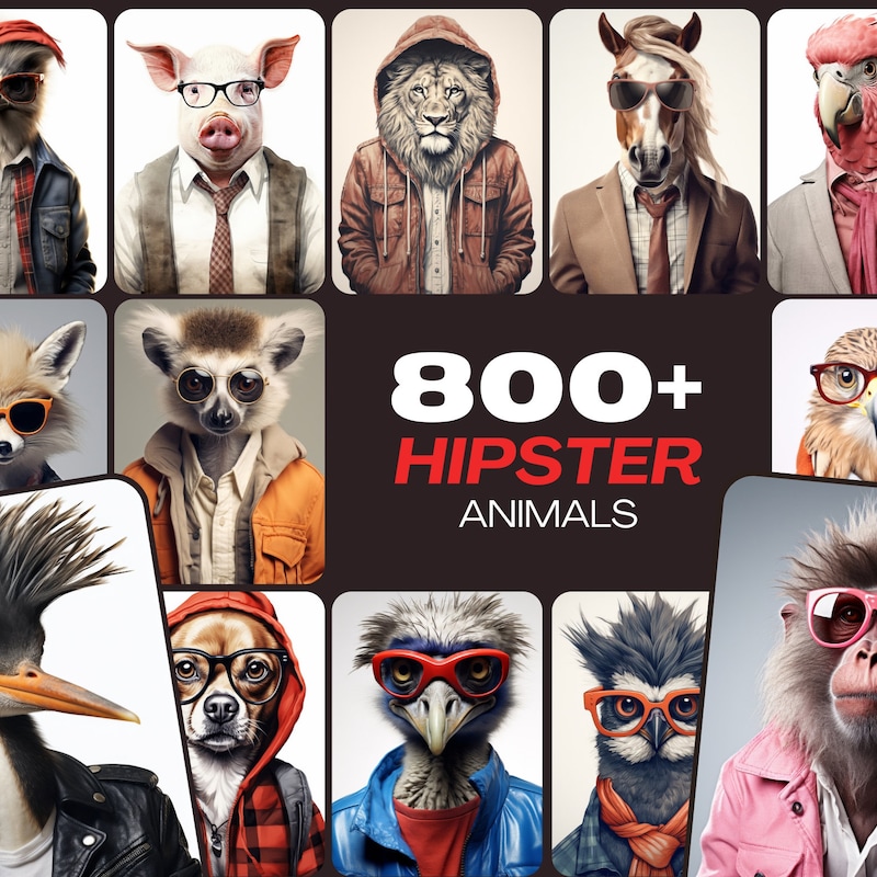 Hipster Wall Art - Etsy