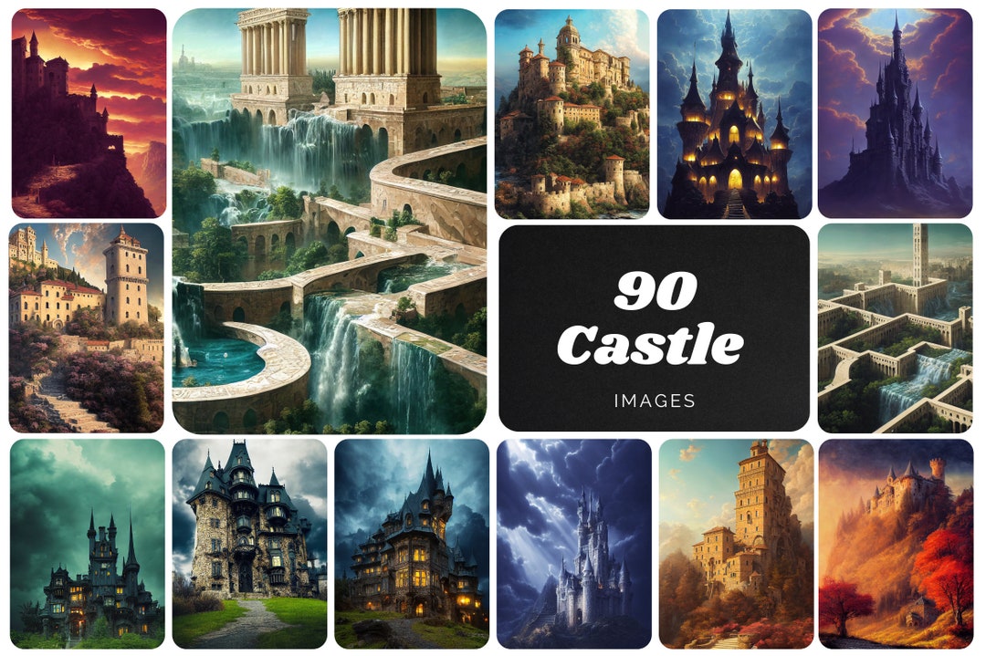 90 Unique Surreal Castle Images - Perfect for Home Decor, Graphic ...