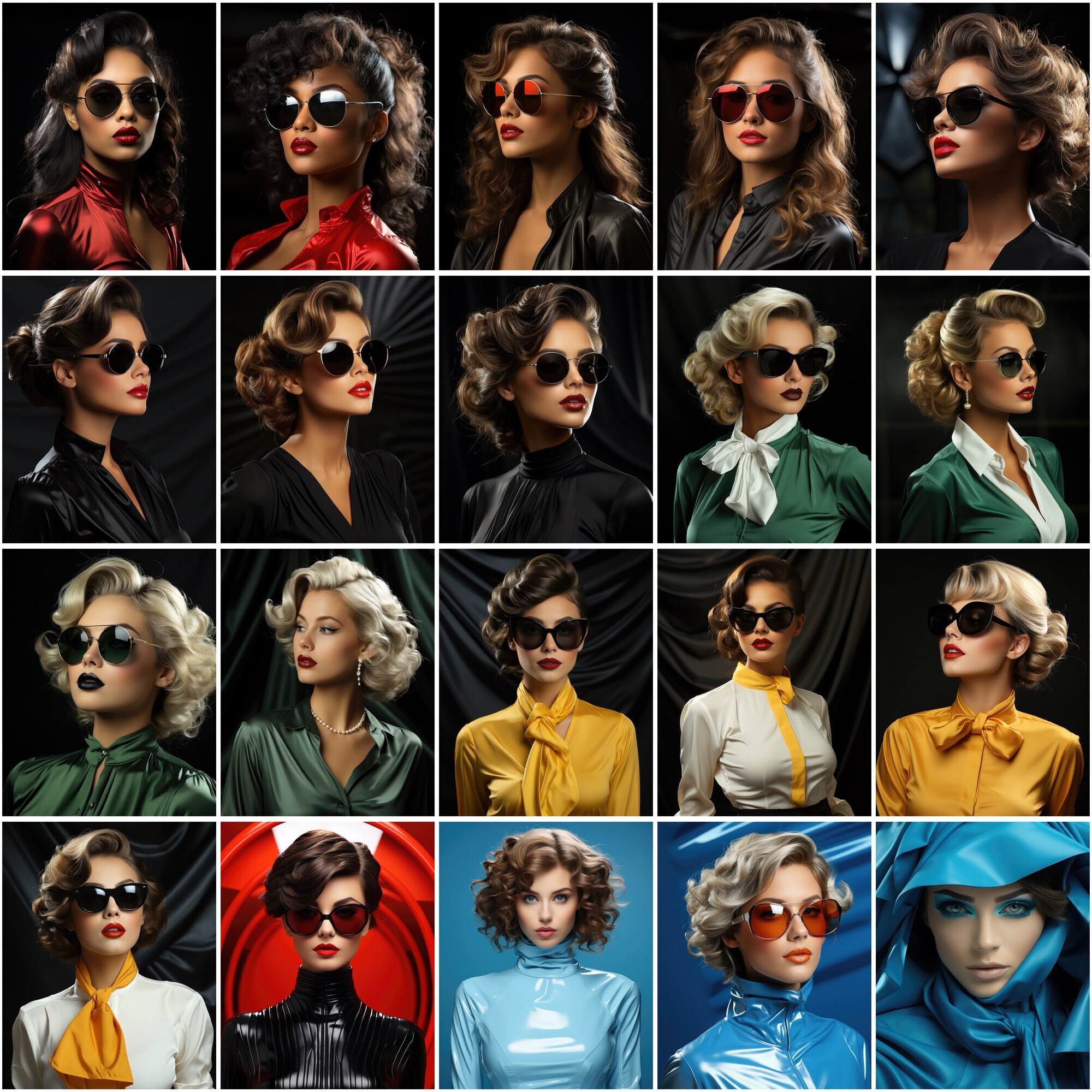 200 High-resolution PNG Images of Fashionable Women in Trendy - Etsy