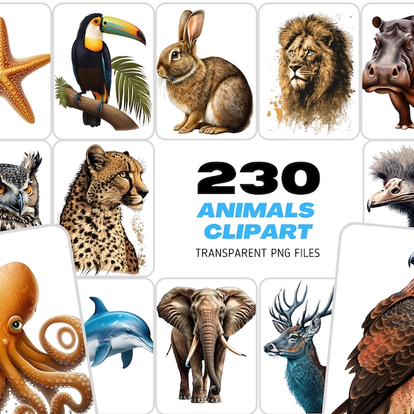 Animal Cutout - Etsy