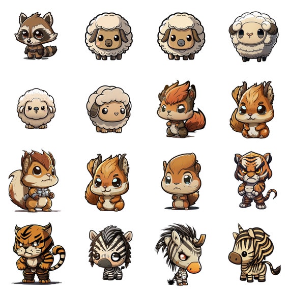 Dibujos De Animales Chibi