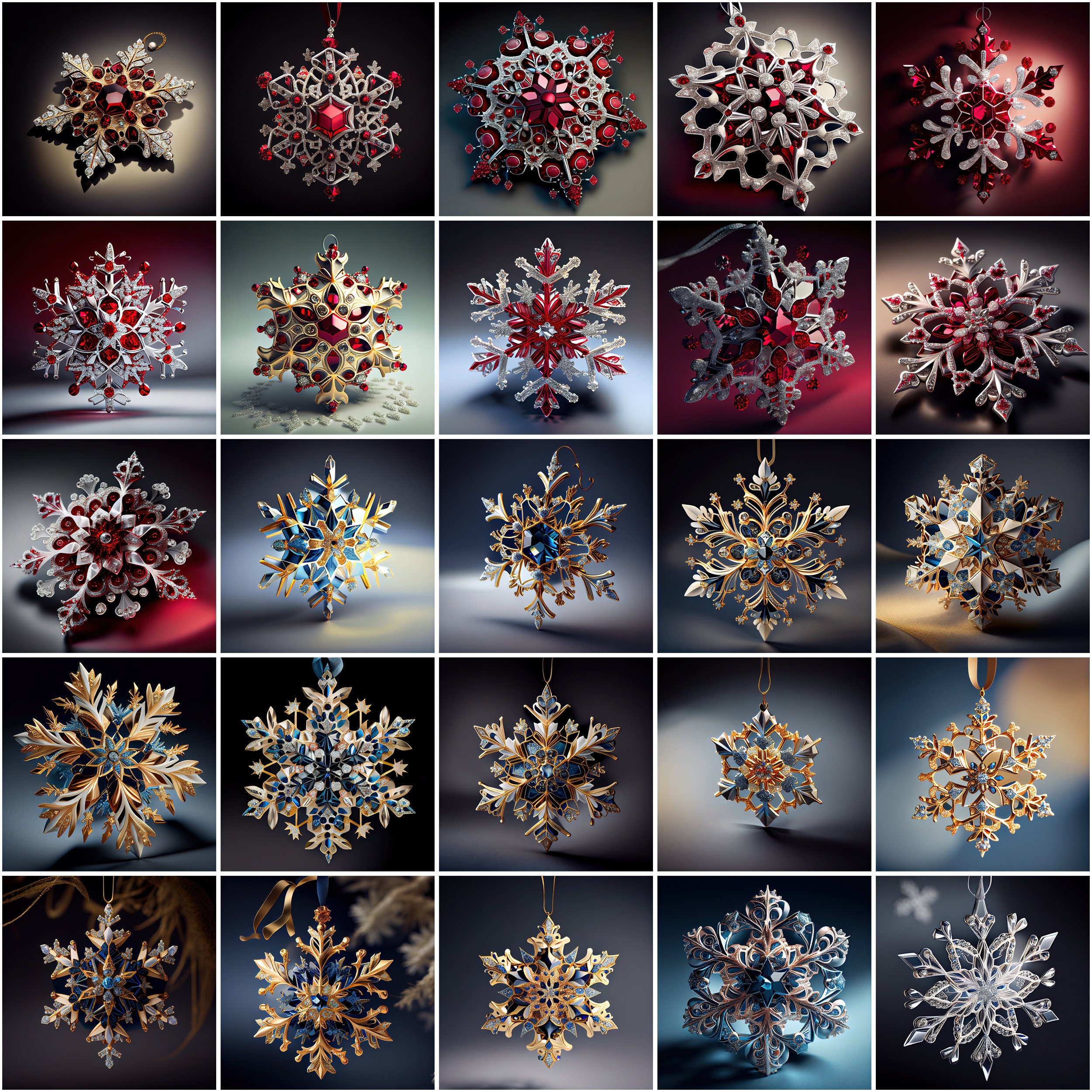 Download 170 Precious Snowflakes Clipart Images. Jewellery Images With ...