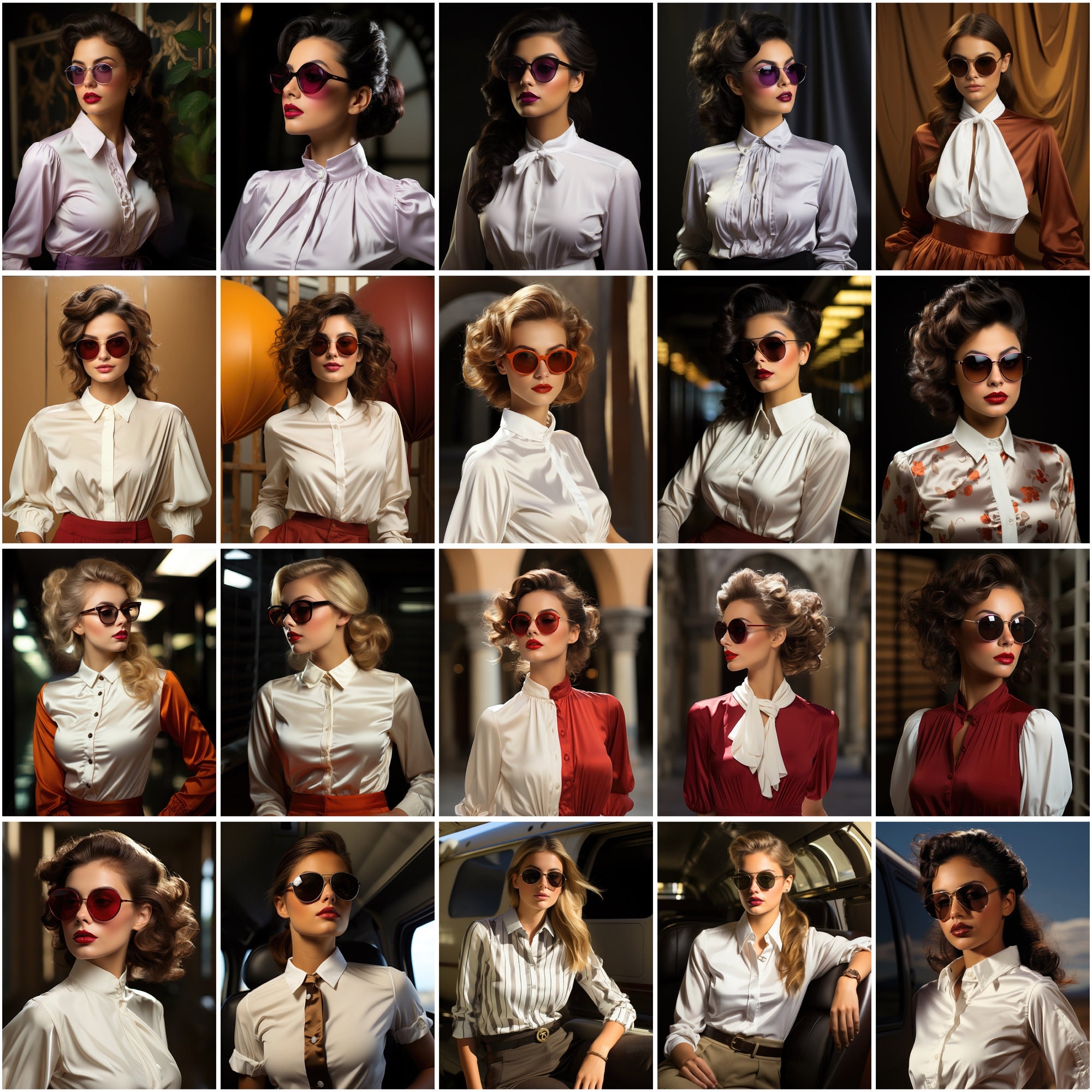 200 High-resolution PNG Images of Fashionable Women in Trendy - Etsy