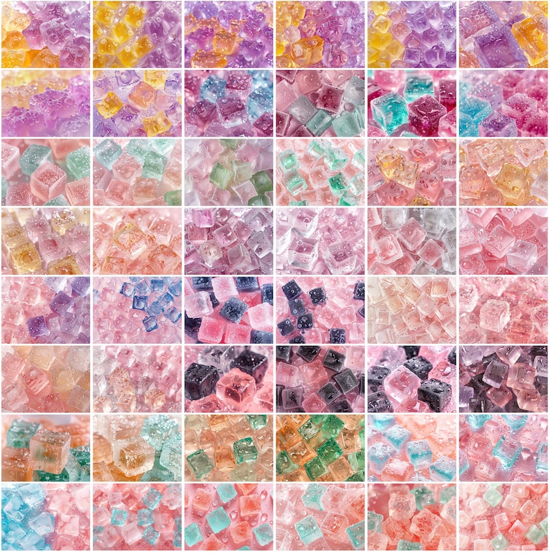 600 High-resolution Gummy and Ice Cube Images - Etsy