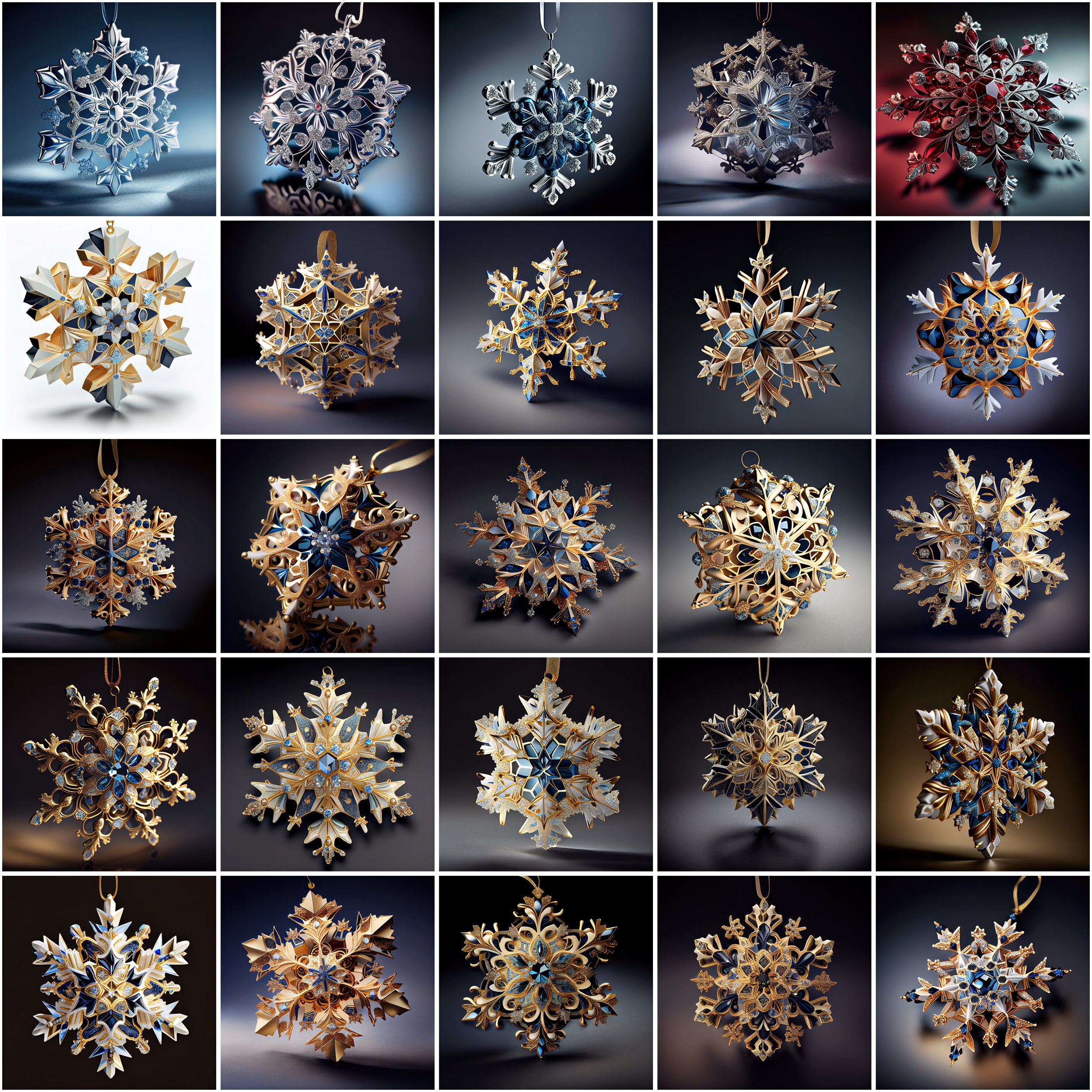 Download 170 Precious Snowflakes Clipart Images. Jewellery Images With ...