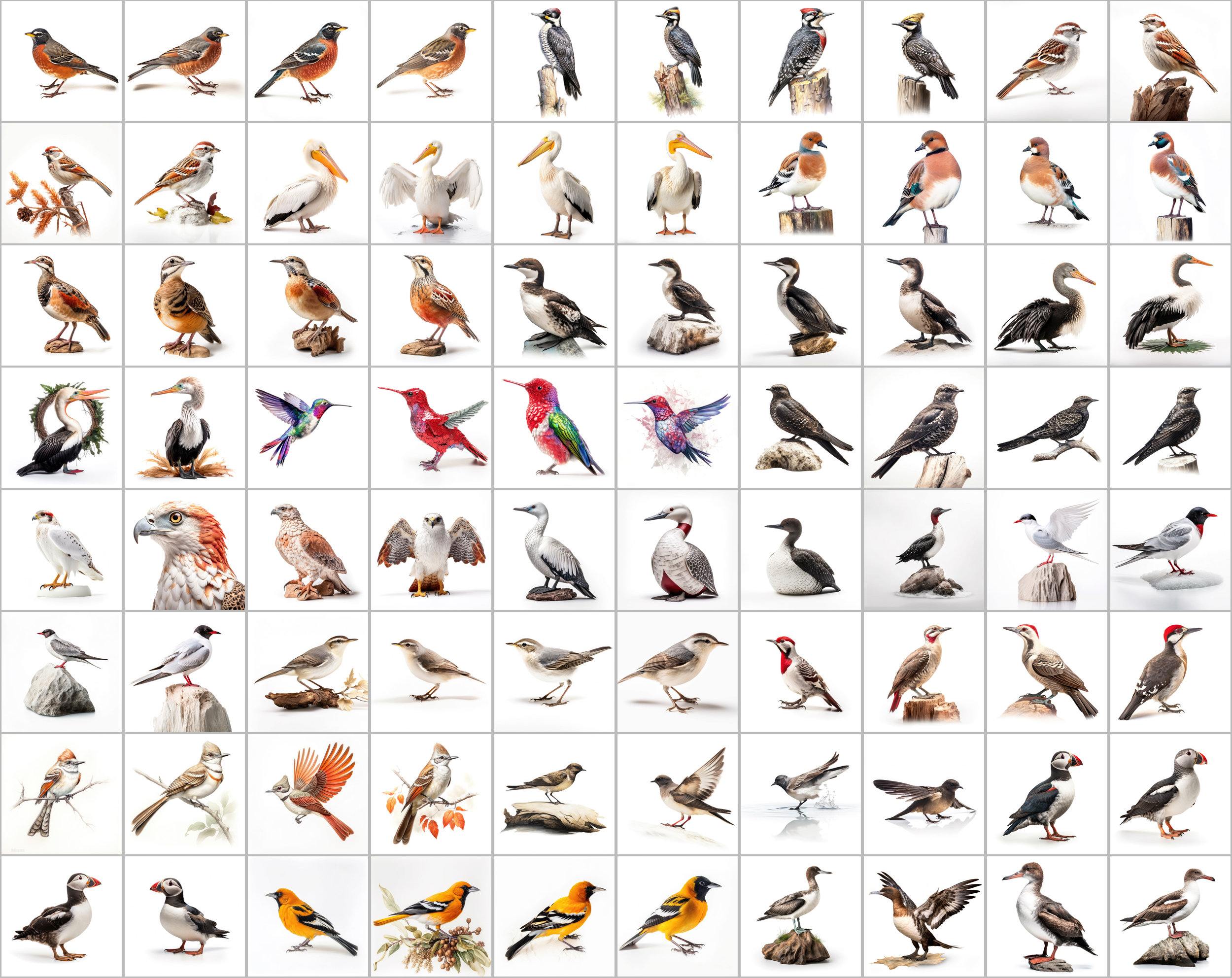 Ultimate Bird Breed PNG Image Bundle - 3300+ Premium Quality Images ...