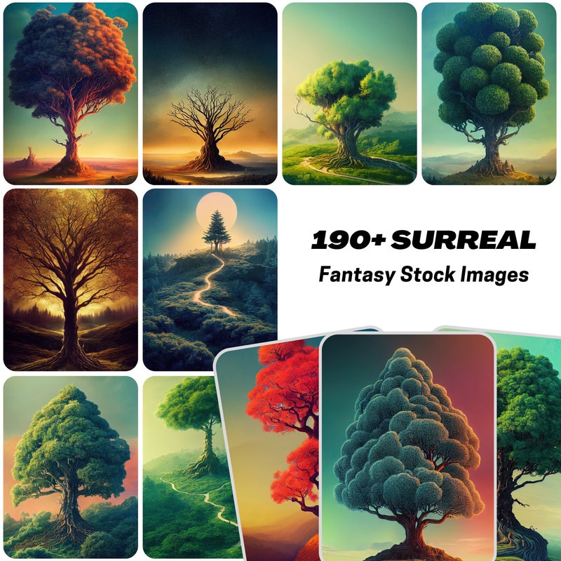Surreal Tree Photo - Etsy