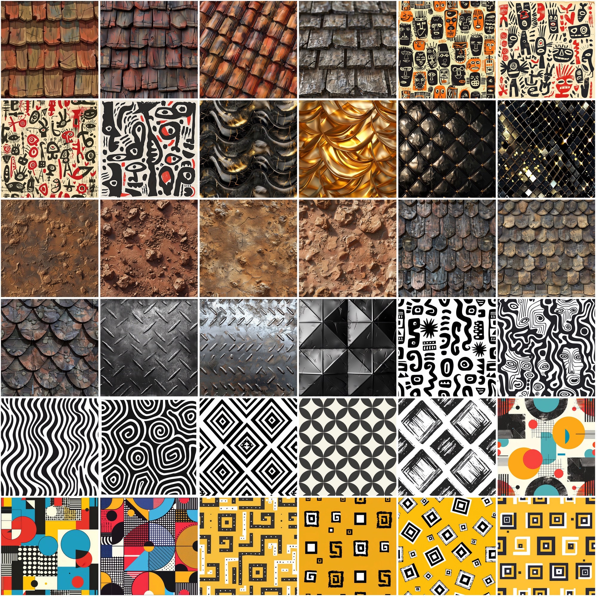 Ultimate Collection of 380 Seamless Patterns: Diverse Textures ...