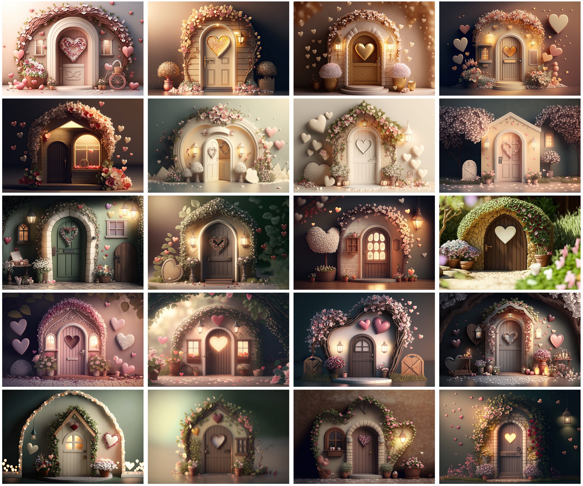 Charming Background Images for Your Valentine's Day Projects, Small ...