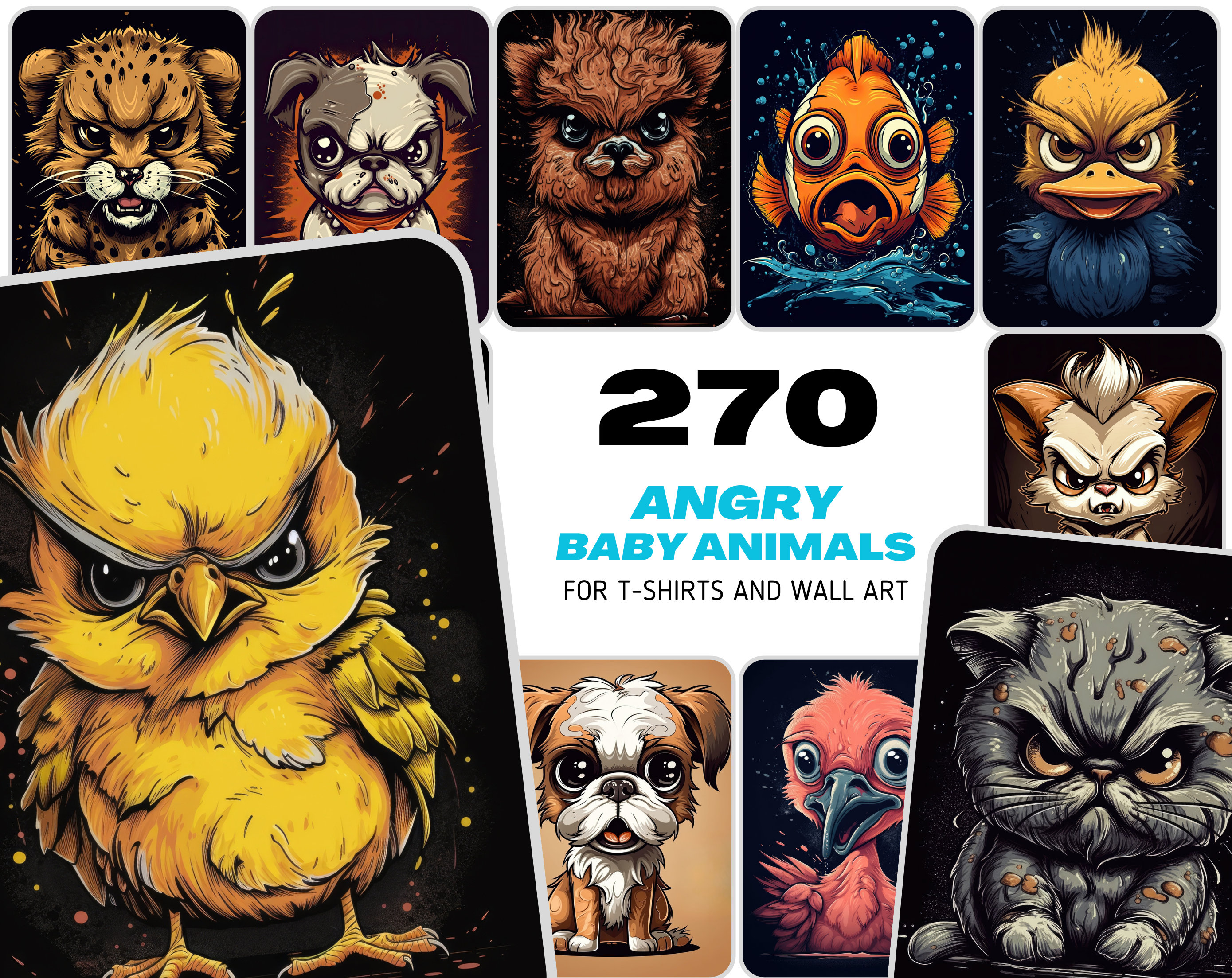 Angry Baby Animals