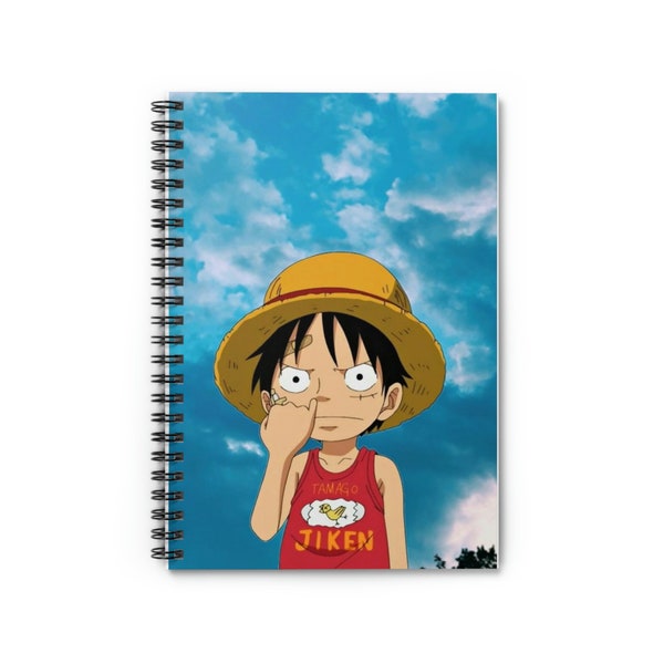 One Piece Anime Notebook - Etsy