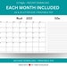 2023 Monthly Calendar With Notes & Todos, Printable Calendar Template ...