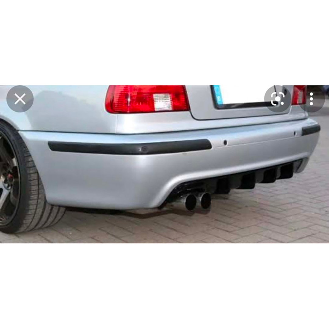 For BMW E39 5 Series Rear Diffuser Diffusor Diffusor Gloss - Etsy