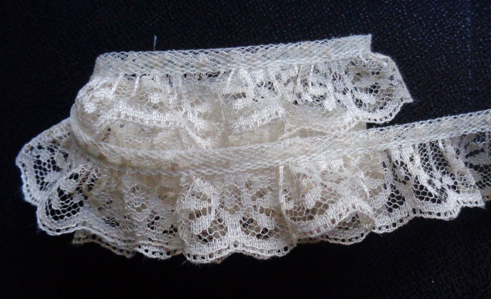 Ruffle Lace Trim 1 Inch Wide Ivory Color Price per Yard - Etsy
