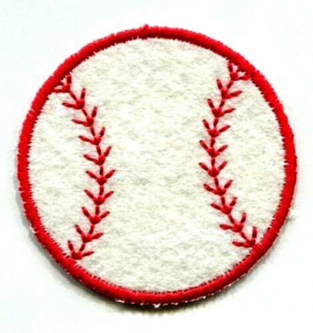 BASEBALL Iron on Patch Applique 2 Inch Wide - Etsy