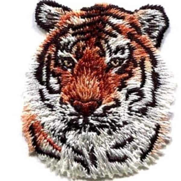 Tiger Applique - Etsy