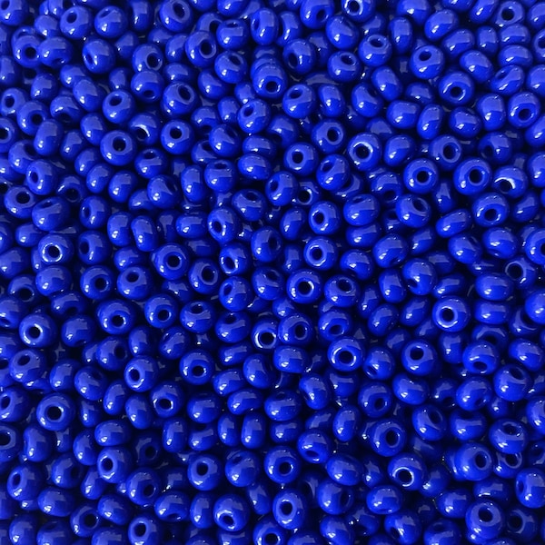 Blue Seed Beads - Etsy