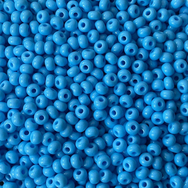 Blue Seed Beads - Etsy