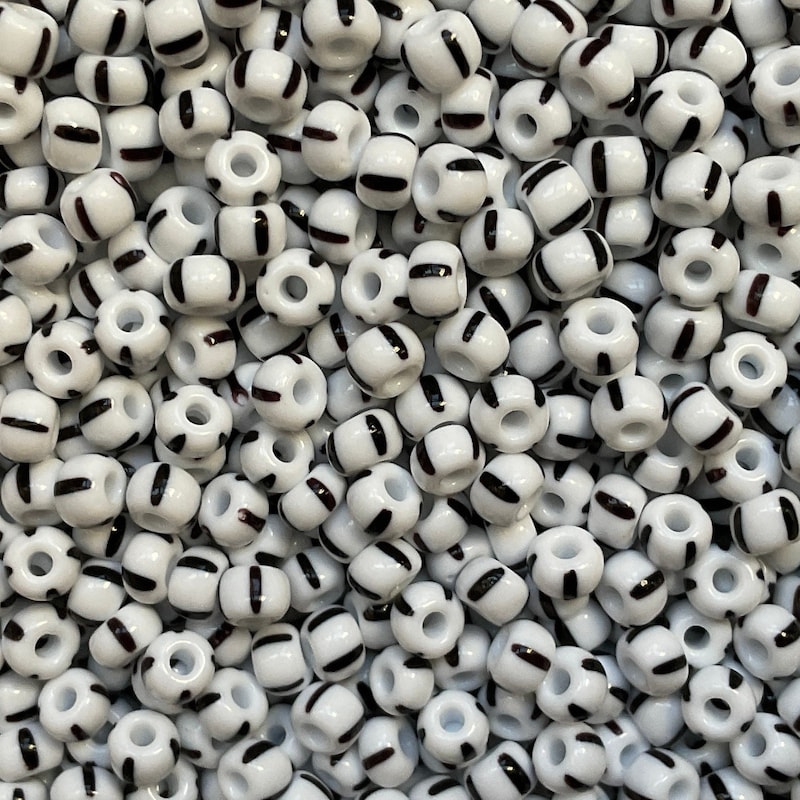 Black and White Bead - Etsy