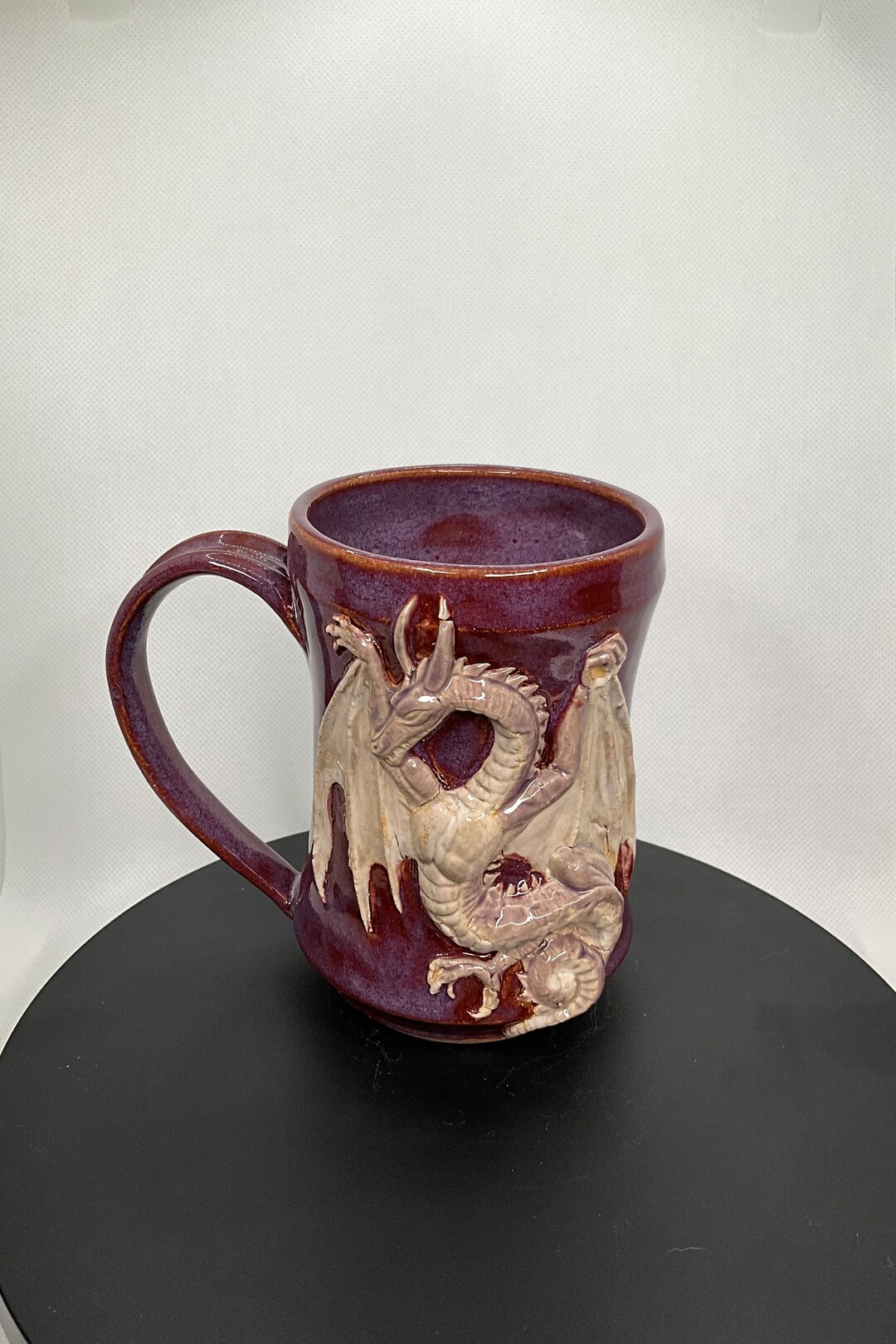 Buff Dragon Mug Dragon Mug Dragons Handmade Stoneware Pottery - Etsy