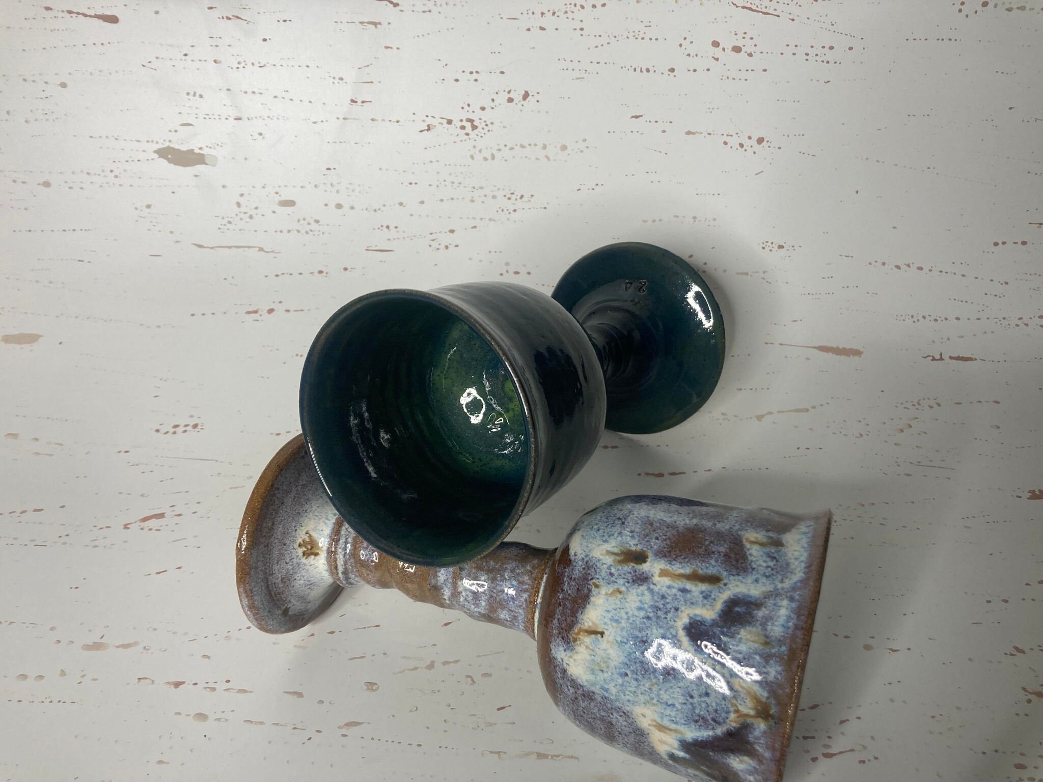 Goblet Handmade Stoneware Pottery - Etsy