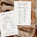 Wedding Day Program Template Wedding Infographic Infographic - Etsy