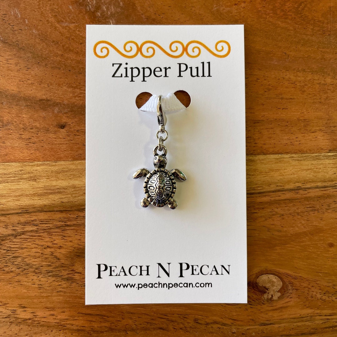 Sea Turtle Zipper Pull - Etsy