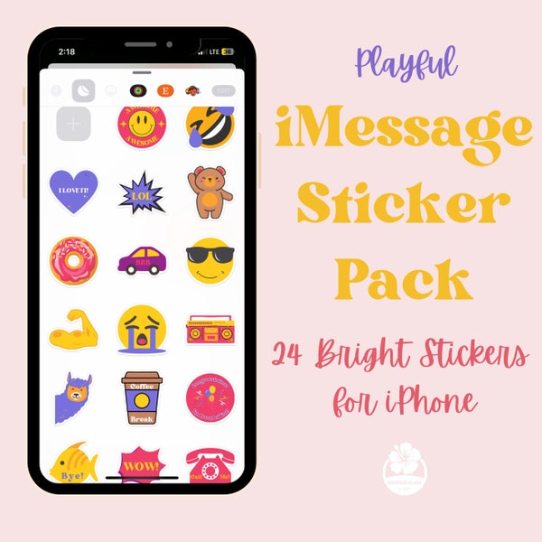 Preppy Sticker Pack - Etsy