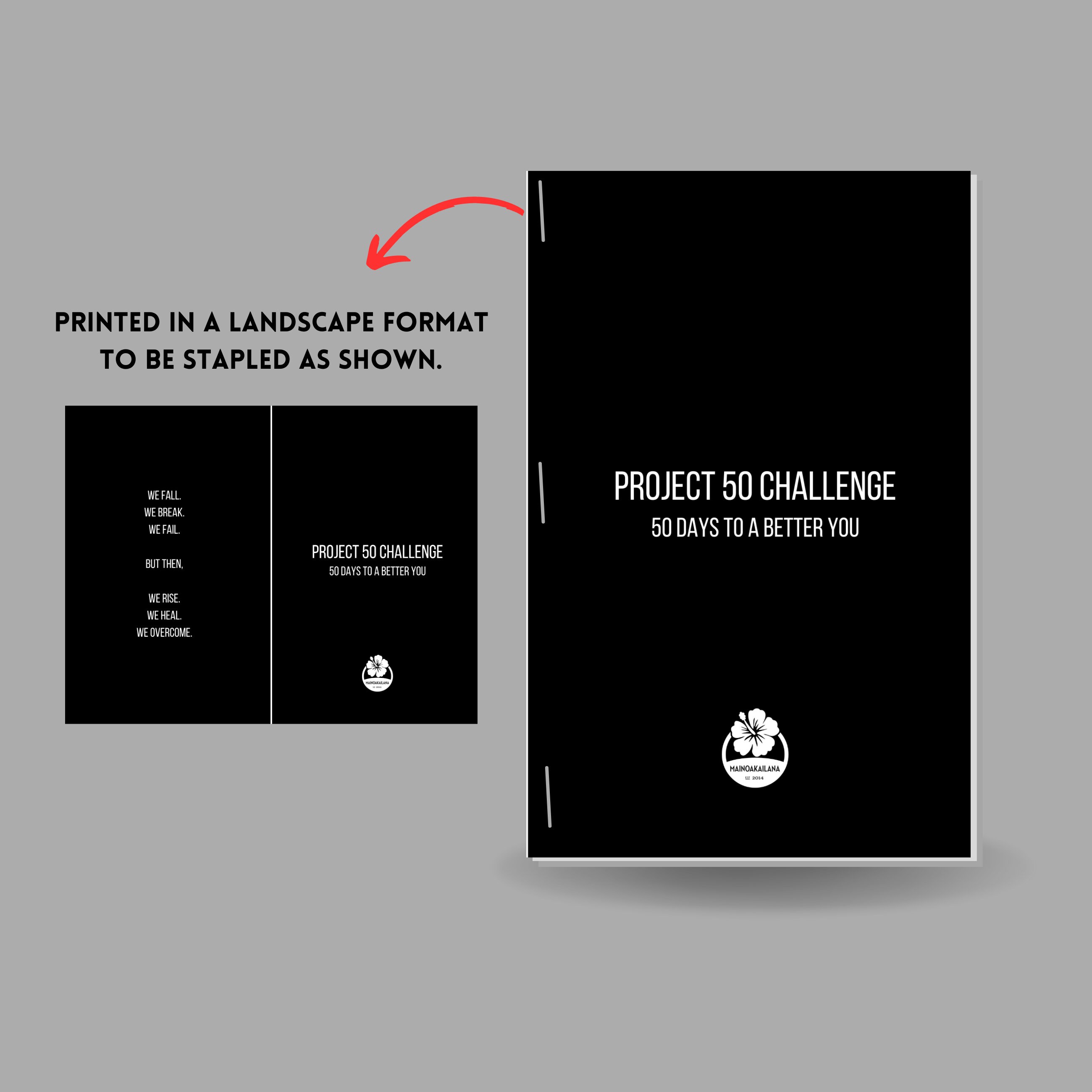 Project 50 Challenge Printable Tracker | Fitness, Motivation, and ...