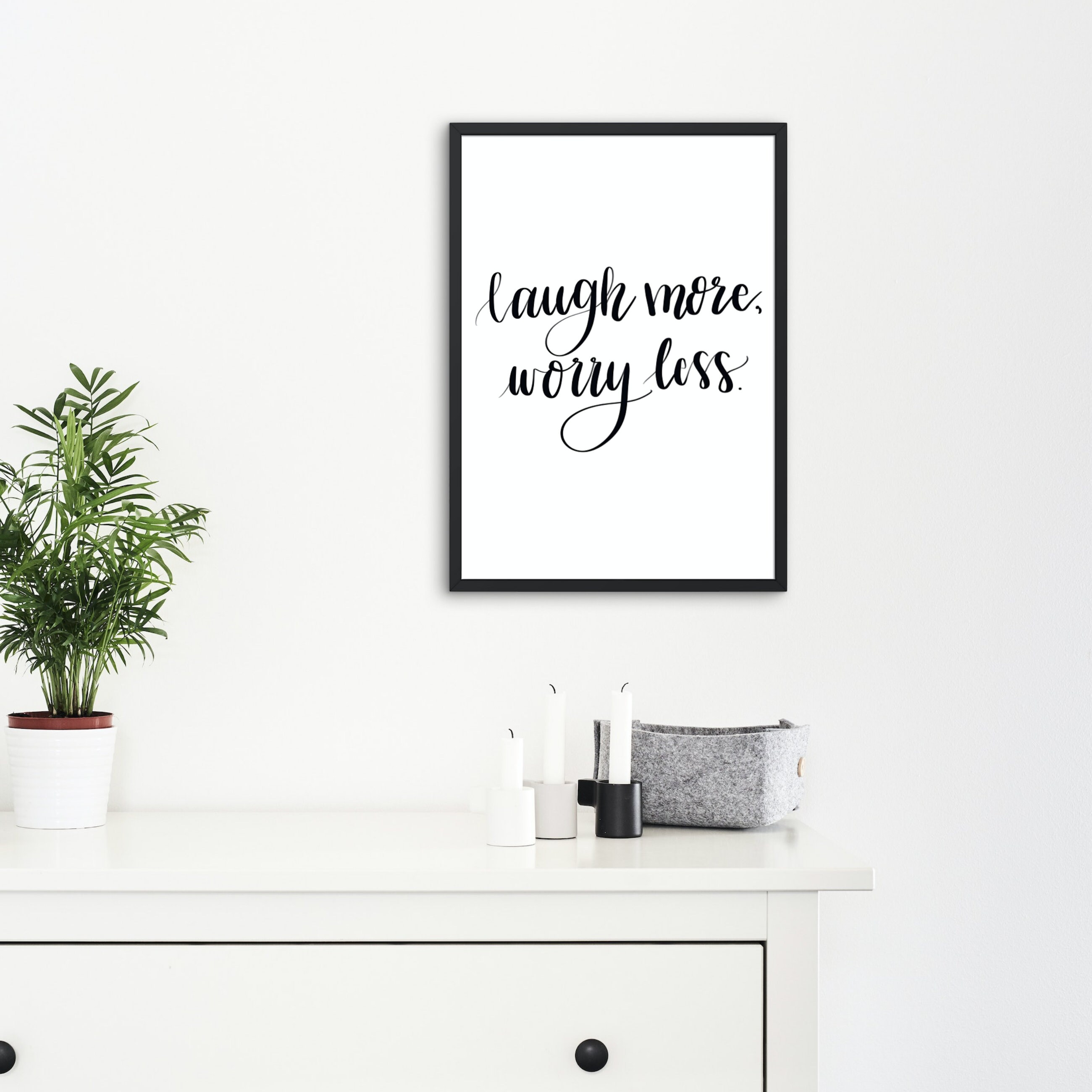 Inspirational Quotes, Wall Art Print Digital Download Printable, Set of ...