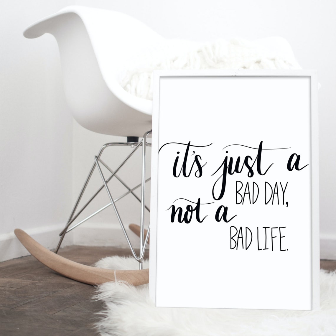 Inspirational Quotes, Wall Art Print Digital Download Printable, Set of ...