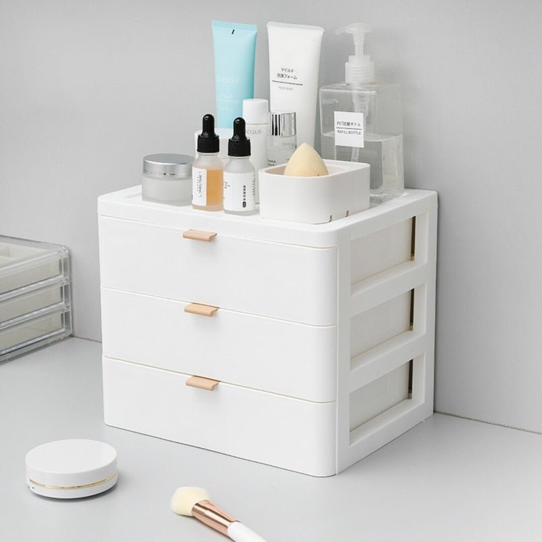 Multi-layer Desk Storage With Drawers Desk Organizer With - Etsy