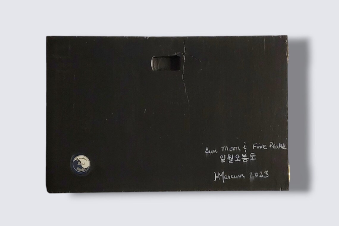 Sun Moon and Five Peaks Irworobongdo With 'hanji' Doors Korean American ...