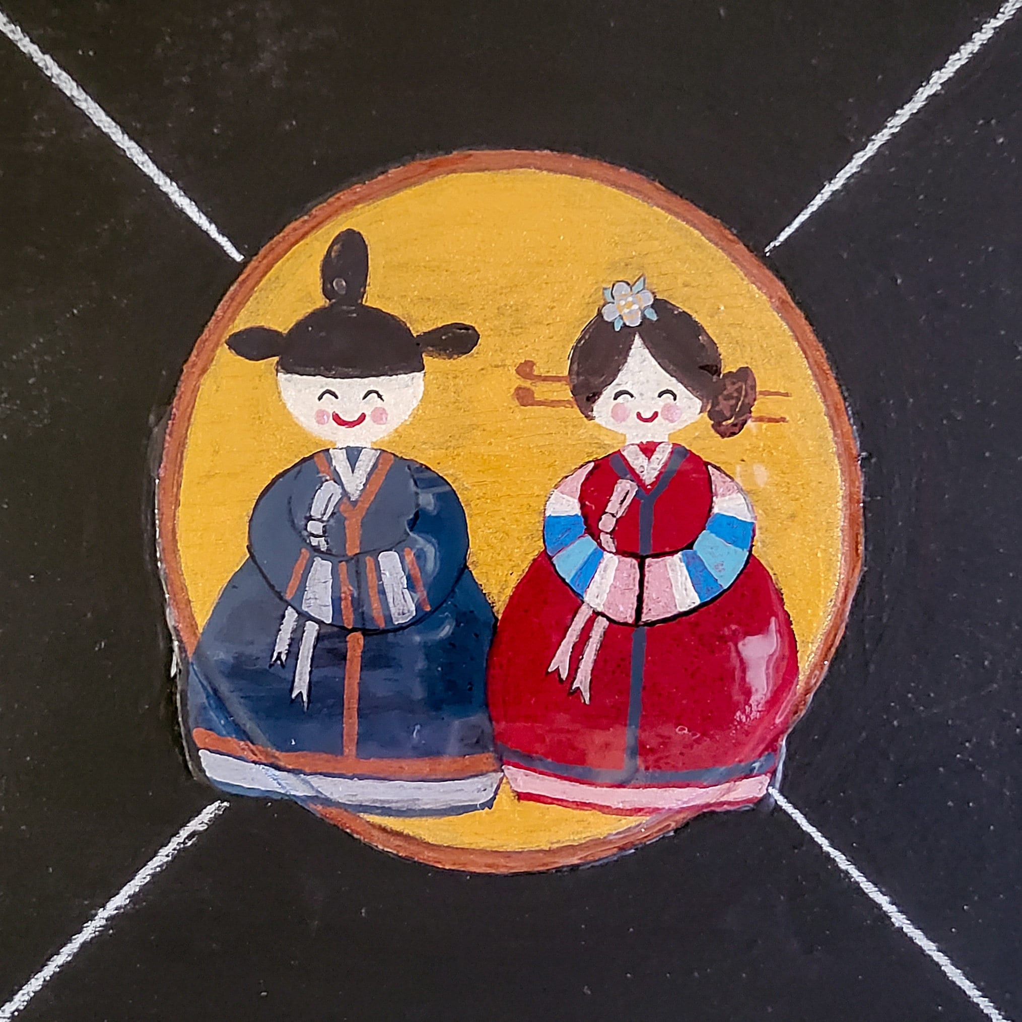 Large Yut Nori Game Board Set - Wall Art - Etsy