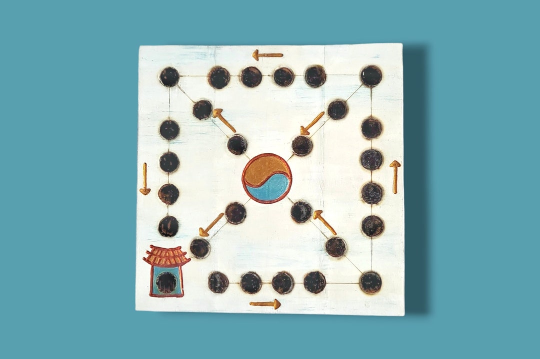 Small Yut Nori Gameboard Set Wall Art - Etsy