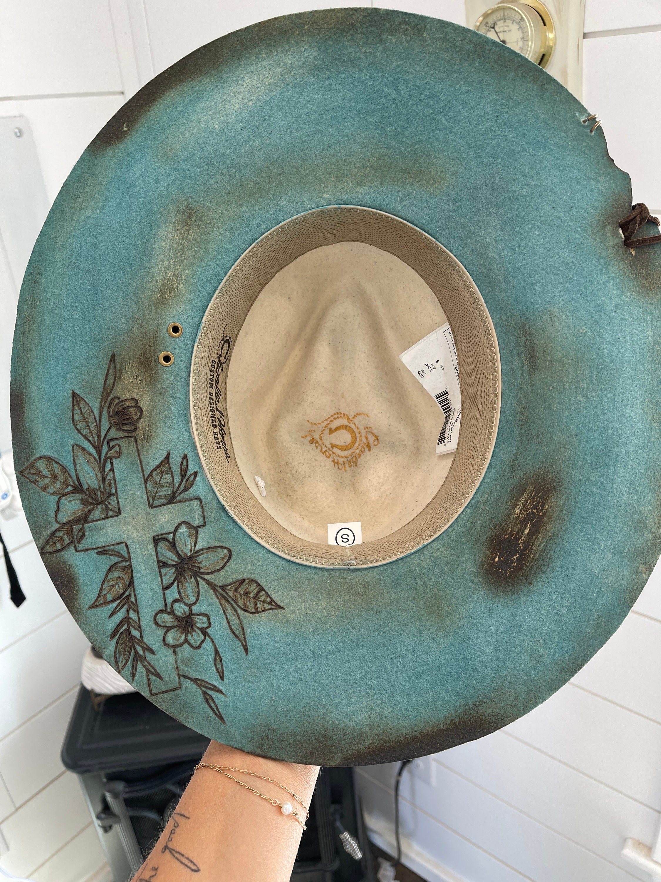 Custom Distressed Charlie 1 Hat - Etsy