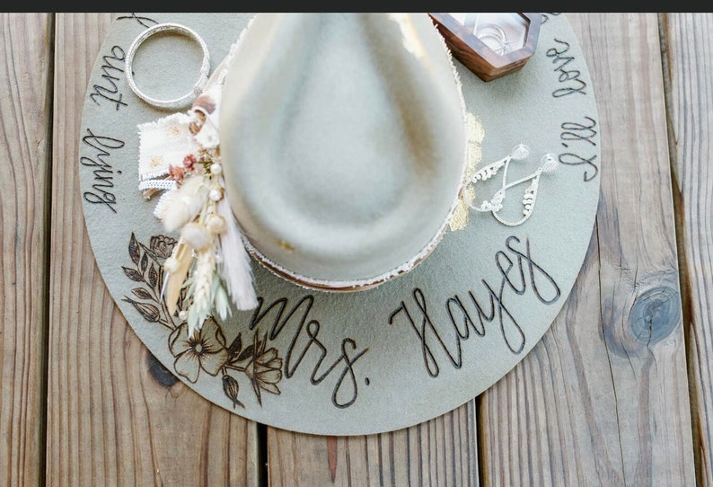 Custom Wedding Hats - Etsy
