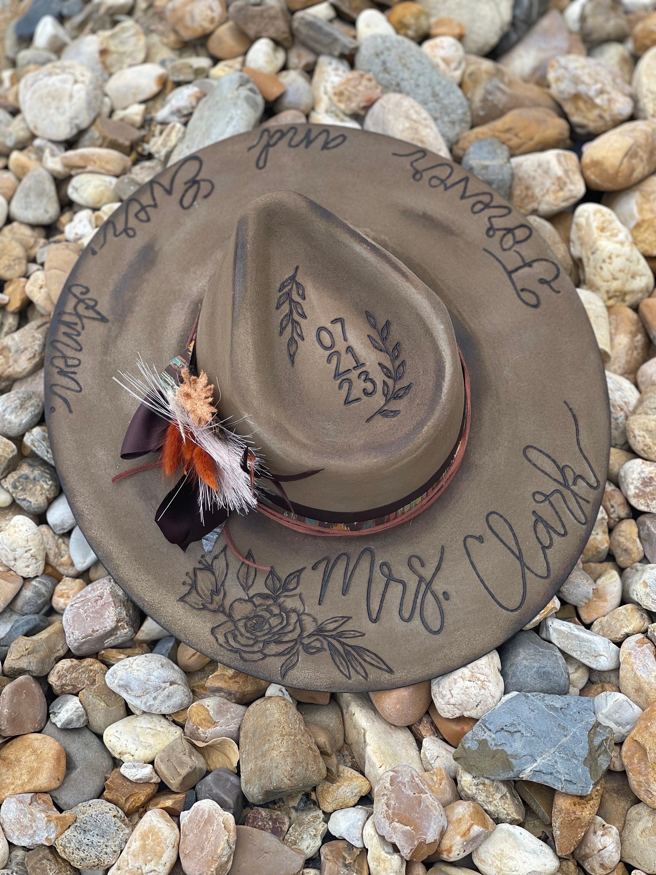 Custom Wedding Hats - Etsy