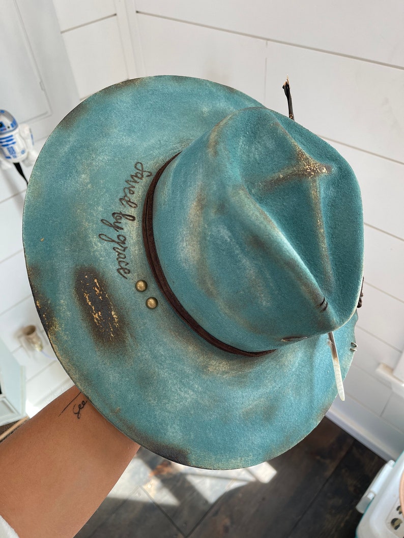 Custom Distressed Charlie 1 Hat - Etsy