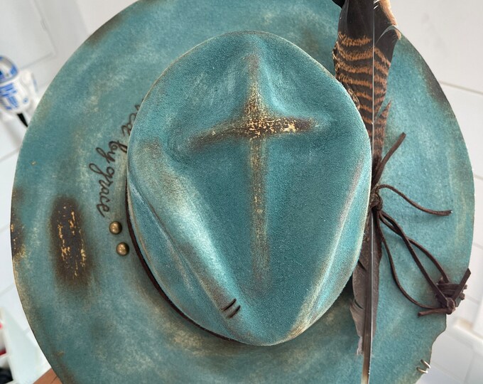 Custom Distressed Charlie 1 Hat - Etsy