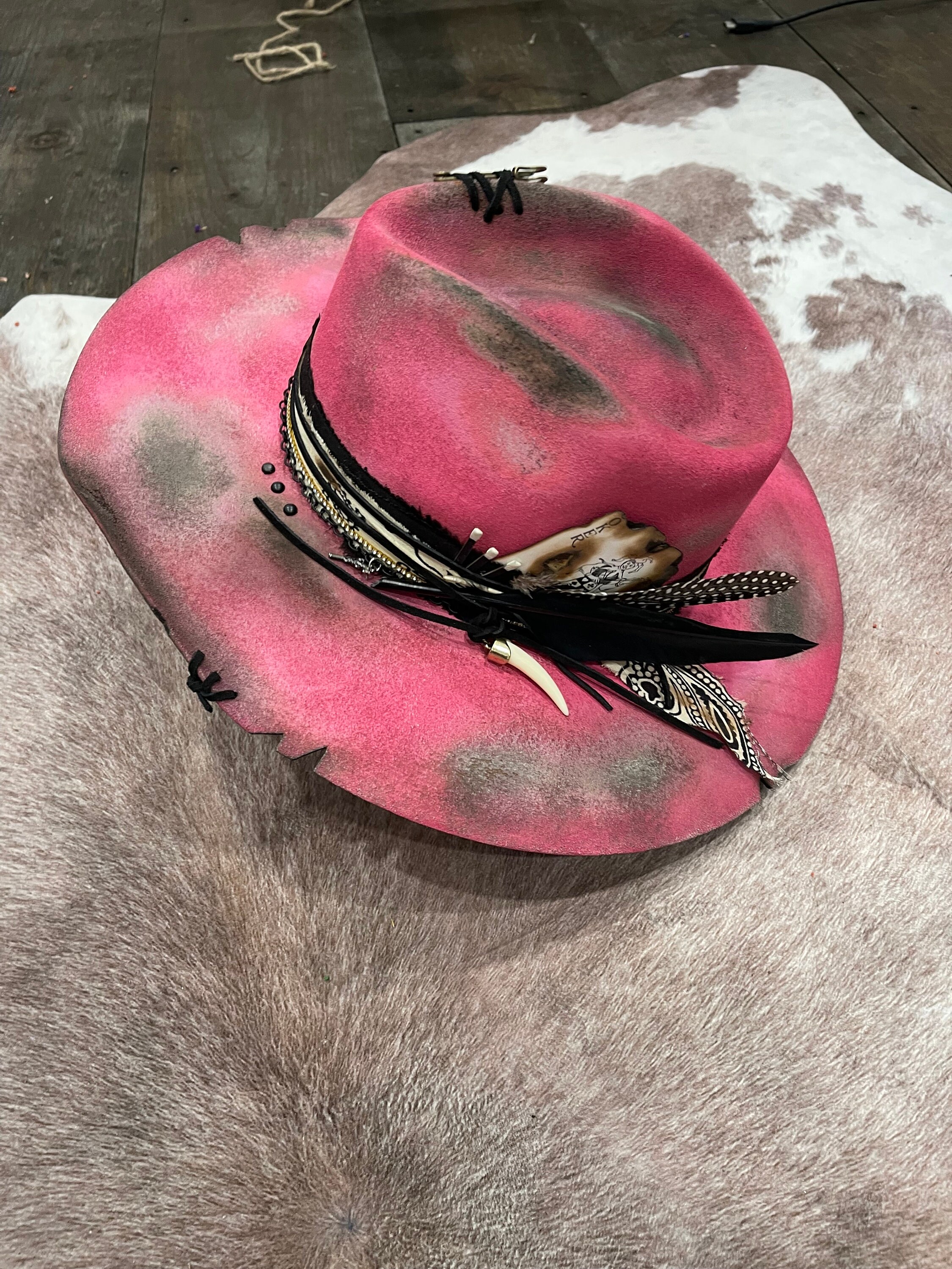Custom Burned Hat - Etsy