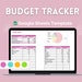 Simple Monthly Budget Tracker Google Sheets Template, Finance Tracker ...