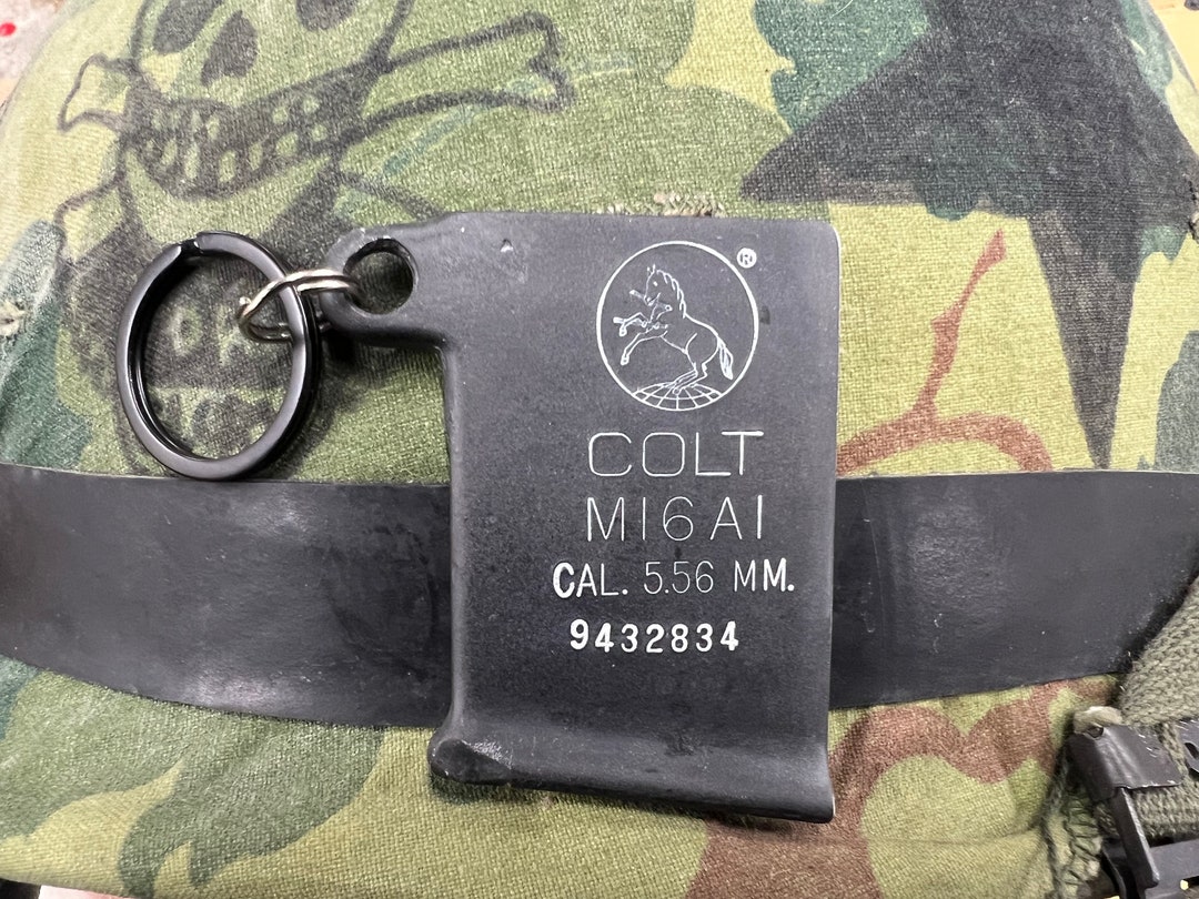 Colt M16A1 Keychain Made From Retired Surplus Demilled M16, -- USGI ...