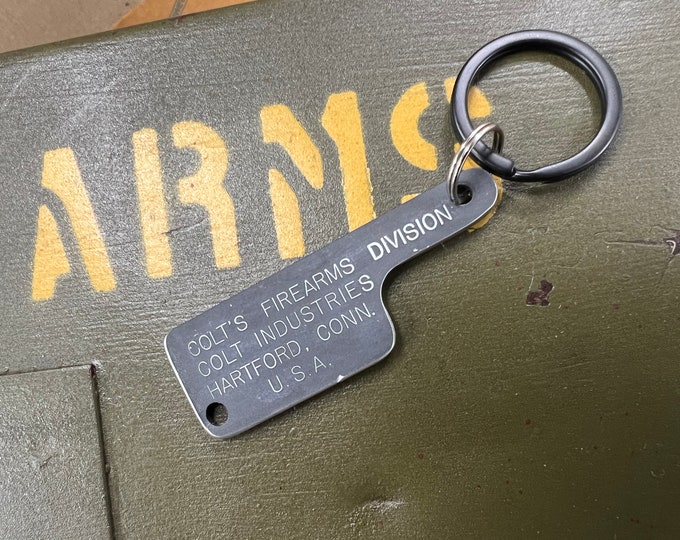 Colt M16A1 Keychain Made From Retired Surplus Demilled M16, -- USGI ...