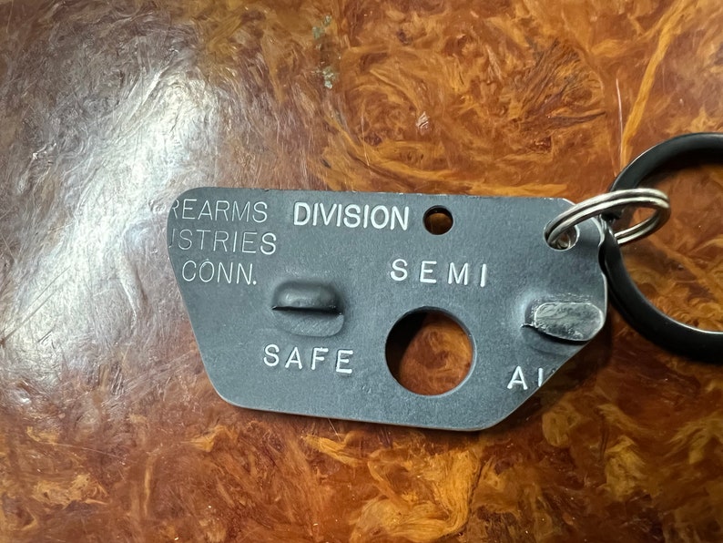 Colt M16A1 Keychain Made From Retired Surplus Demilled M16, USGI ...