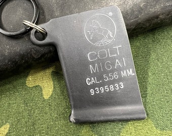 Colt M16A1 Keychain Made From Retired Surplus Demilled M16, USGI ...