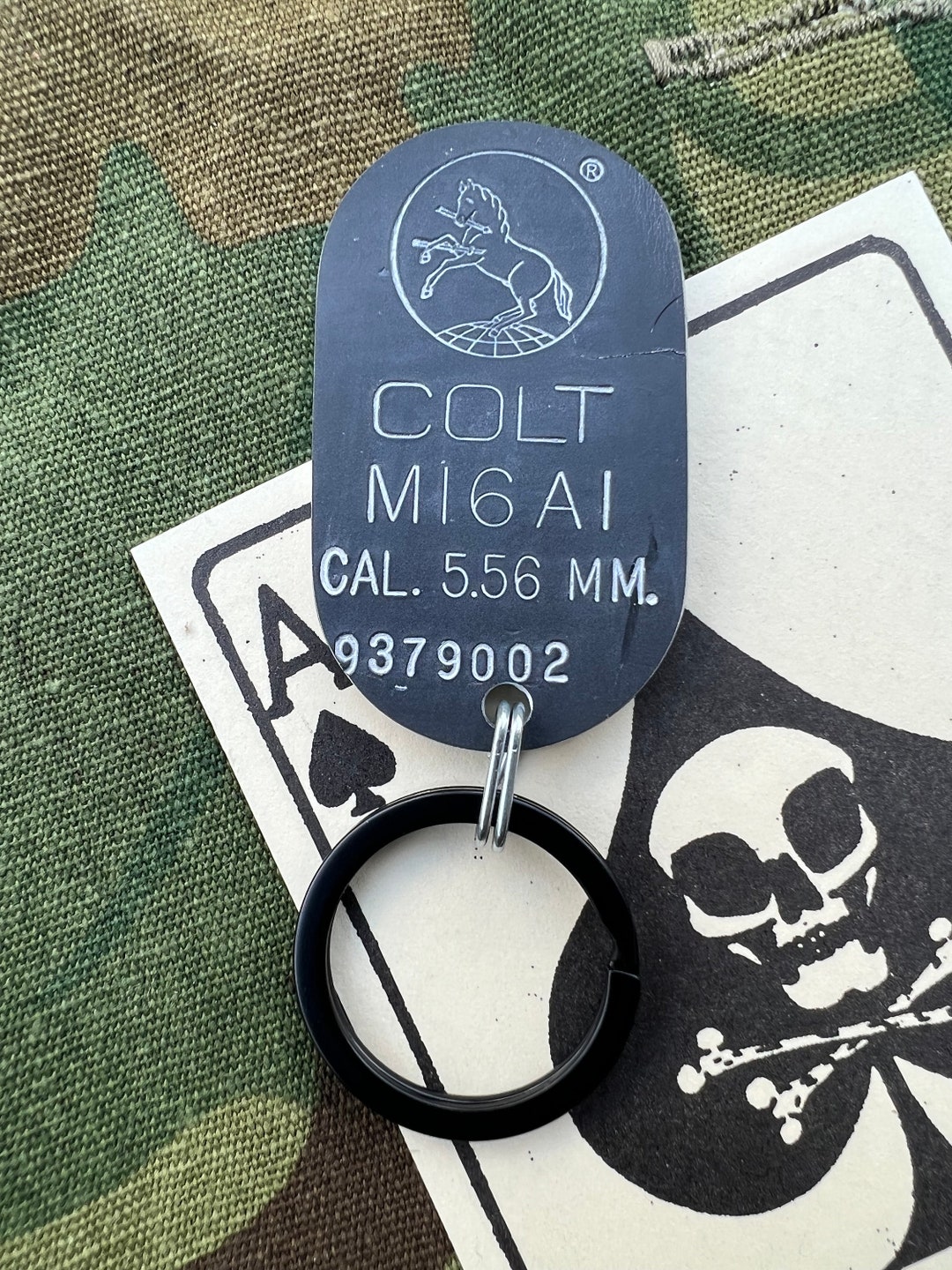 Colt M16A1 Keychain Made From Retired Surplus Demilled M16, USGI ...